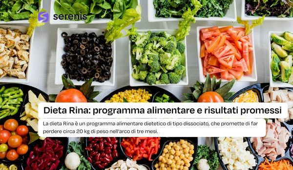 Dieta Rina: una dieta dissociata per perdere 25kg