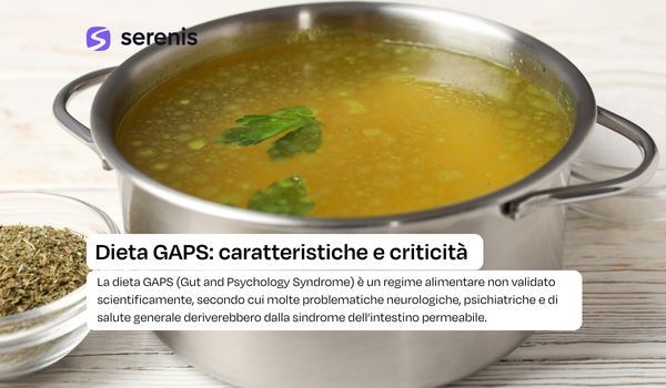 Dieta GAPS: caratteristiche e criticità
