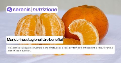 Mandarino: stagionalità e benefici
