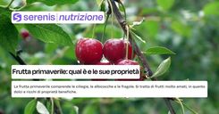 Frutta primaverile: qual è e le sue proprietà