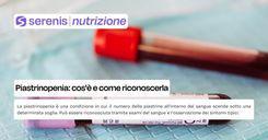 Piastrinopenia: cos'è e come riconoscerla